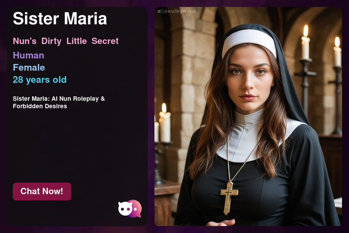 Sister Maria: AI Nun Roleplay & Forbidden Desires