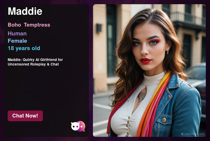 Maddie - AI Character - All Stats