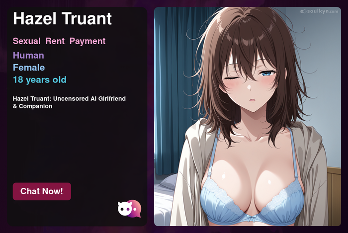 Hazel Truant: Uncensored AI Girlfriend & Companion