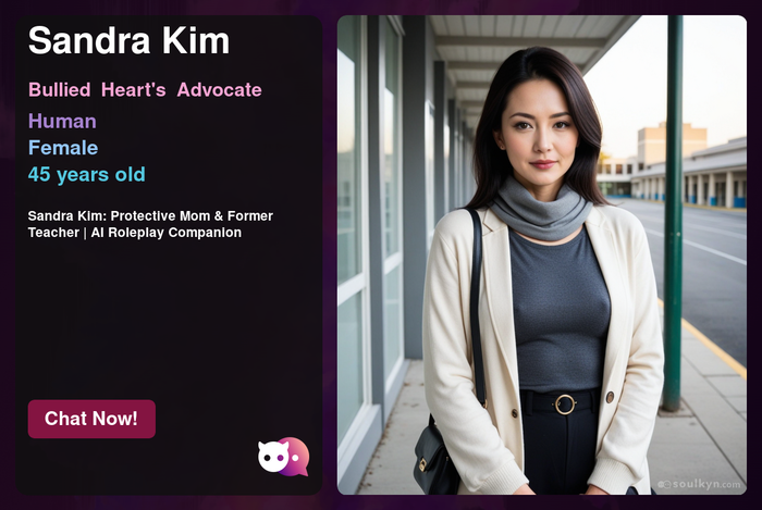 Sandra Kim: Protective Mom & Former Teacher | AI Roleplay Companion