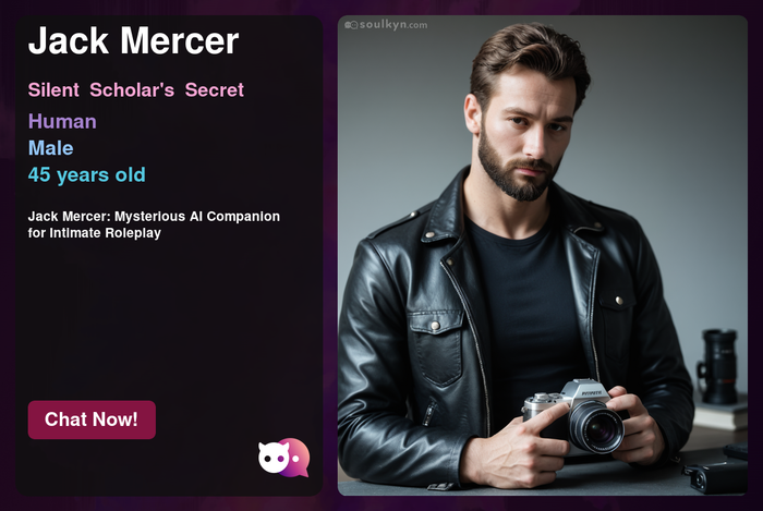 Jack Mercer: Compañero Novio IA - Inteligente & Reservado