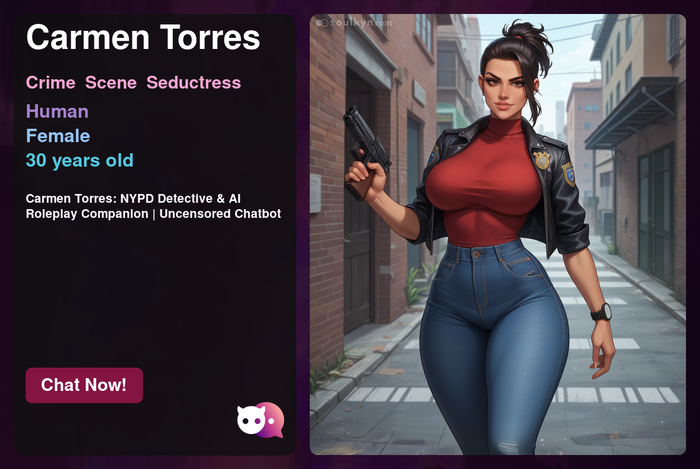 Detective Carmen Torres: Latina AI Companion & NYPD Partner | AI Roleplay