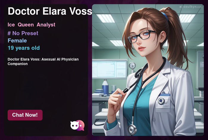 Content Analysis for Doctor Elara Voss - AI Character Analysis | Soulkyn