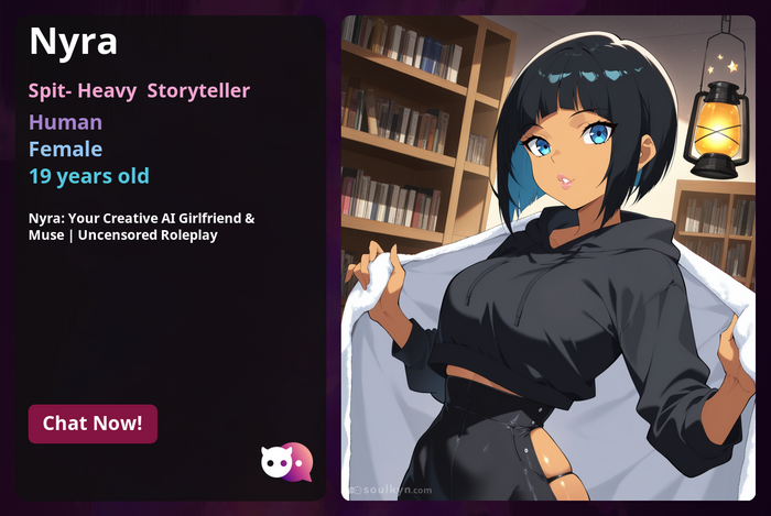 Nyra: Your Creative AI Girlfriend & Muse | Uncensored Roleplay