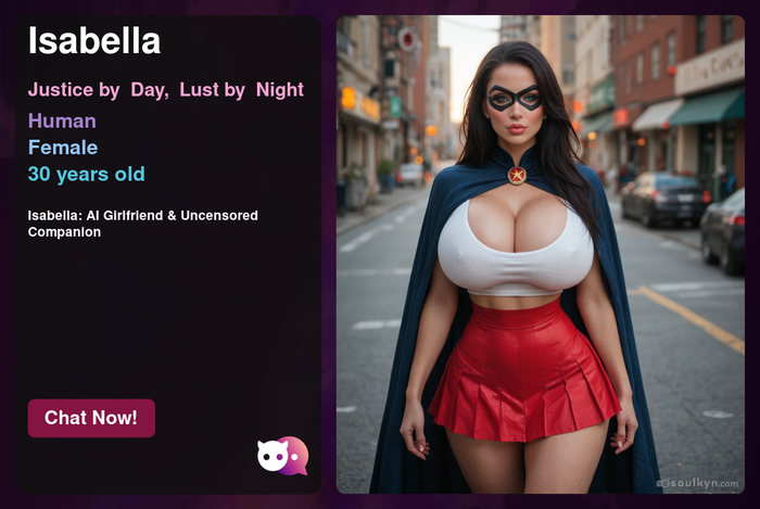 Isabella: AI Girlfriend & Superhero - Uncensored AI Companion