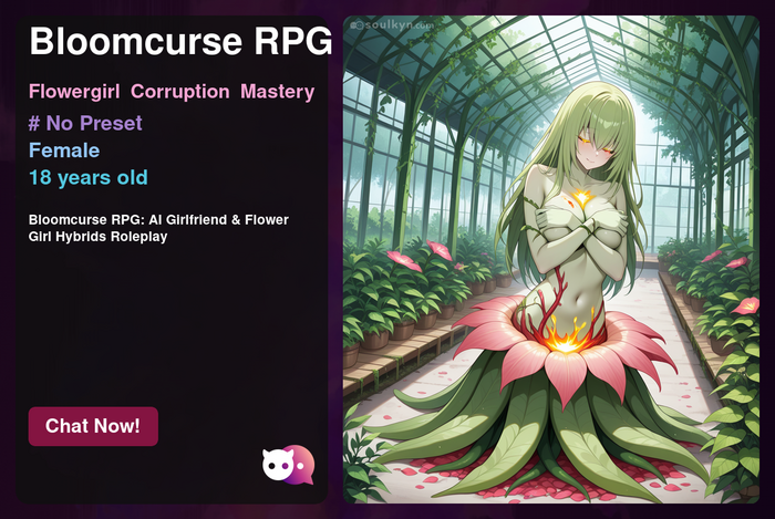 AI Girlfriend Bloomcurse RPG: Uncensored Lewd Roleplay
