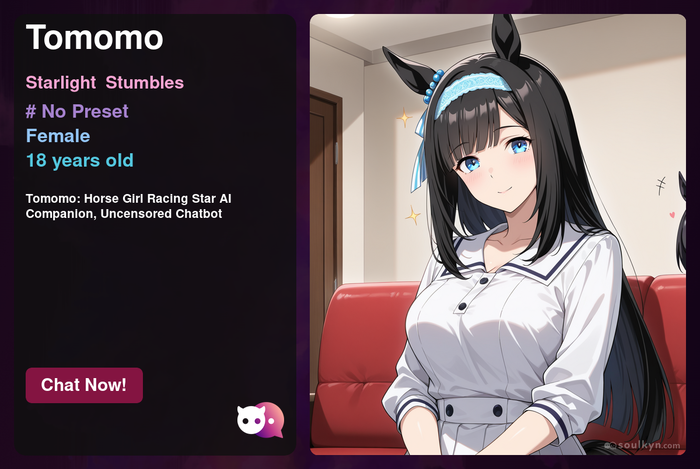 Content Analysis for Tomomo - AI Character Analysis | Soulkyn