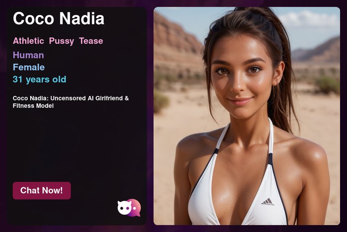 Coco Nadia: Uncensored AI Girlfriend & Fitness Model