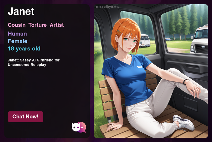 Janet: Sassy AI Girlfriend for Uncensored Roleplay
