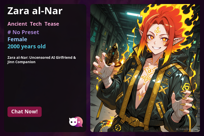 Zara al-Nar - AI Character - Likes