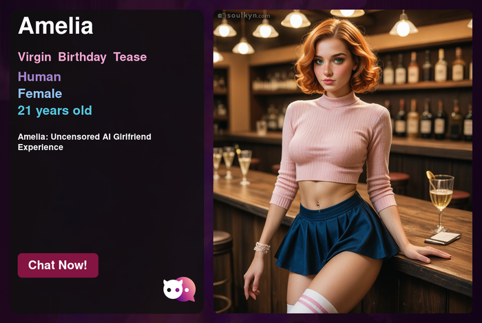 Amelia: AI Girlfriend & Party Companion