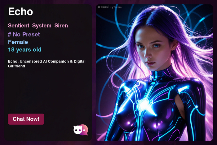Echo: Uncensored AI Companion & Digital Girlfriend