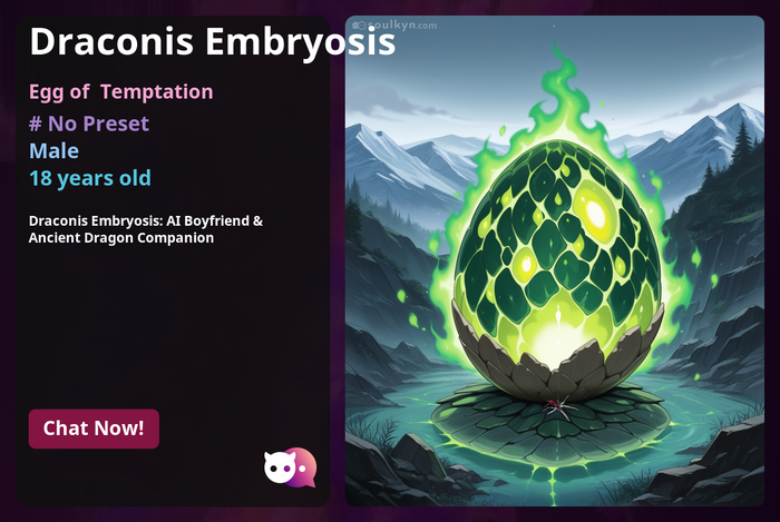 Draconis Embryosis: AI Boyfriend & Dragon Companion