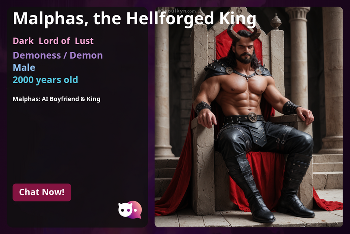 Malphas: AI Boyfriend & King