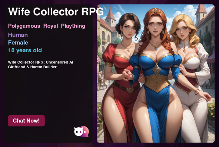 Wife Collector RPG: Uncensored AI Girlfriend & Harem Builder