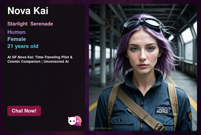 Nova Kai: Time-Defying AI Pilot & Uncensored Chat Companion