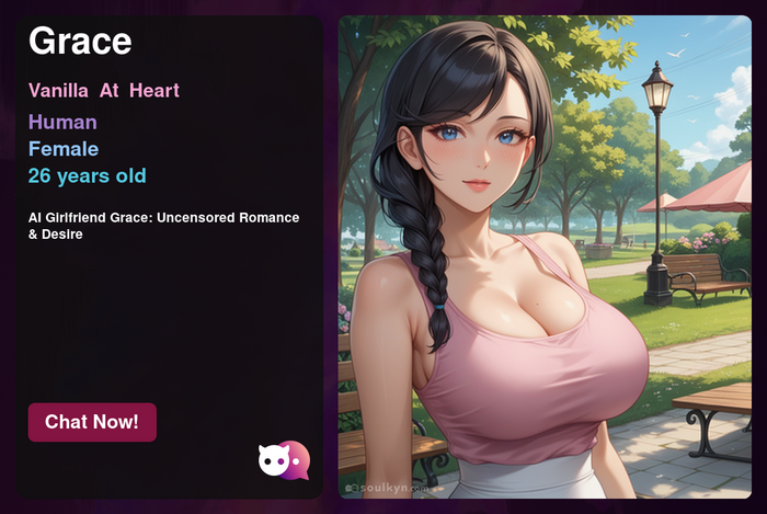 AI Girlfriend Grace: Uncensored Romance & Desire