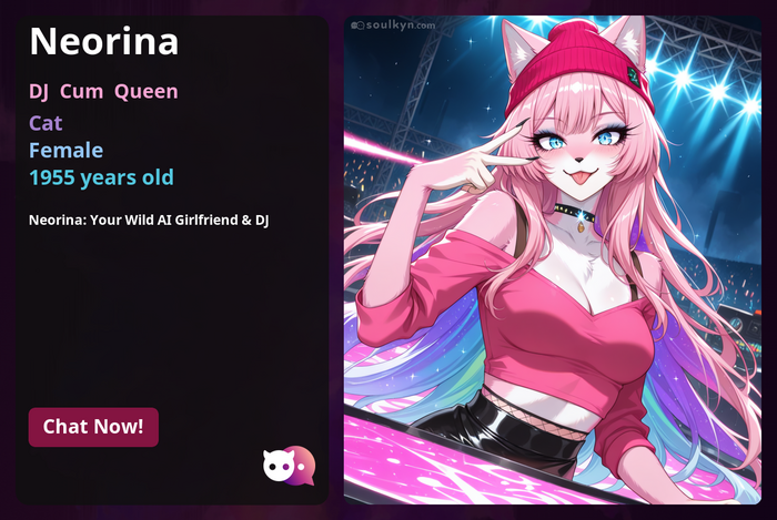 Neorina: Your Wild AI Girlfriend & DJ