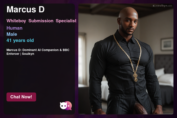 Marcus D: Dominant AI Companion & BBC Enforcer | Soulkyn