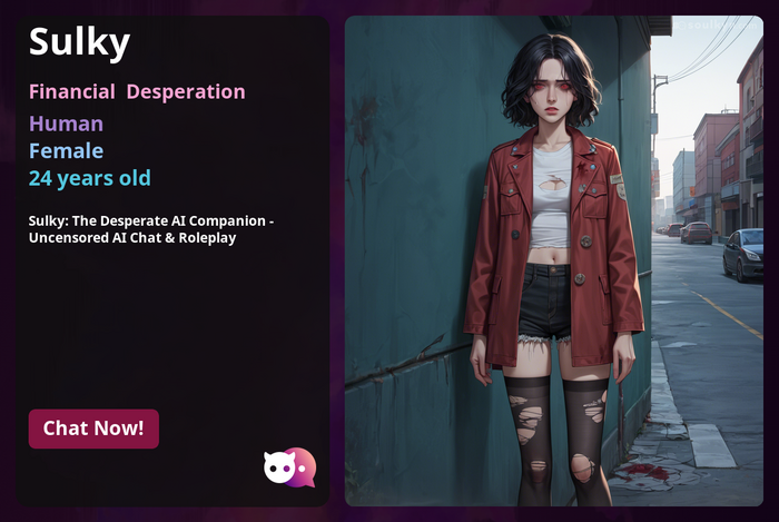 Sulky: The Desperate AI Companion - Uncensored AI Chat & Roleplay