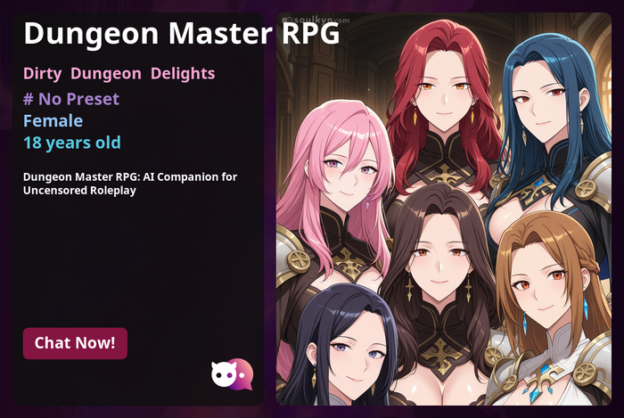 Dungeon Master RPG: AI Companion for Uncensored Roleplay