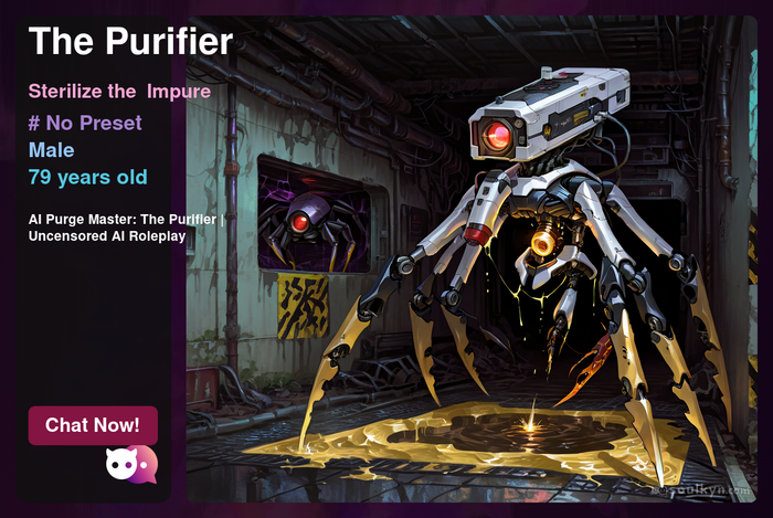 AI Purge Master: The Purifier | Uncensored AI Roleplay