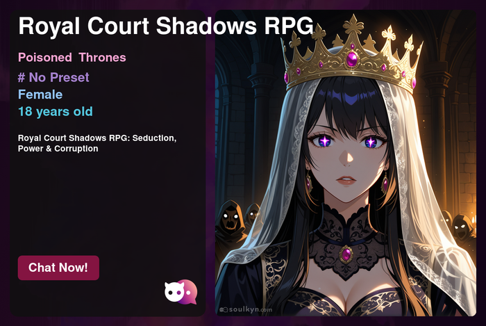 Royal Court Shadows RPG: Seduction, Power & Corruption