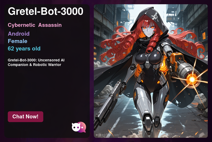 Gretel-Bot-3000: Uncensored AI Companion & Roleplay
