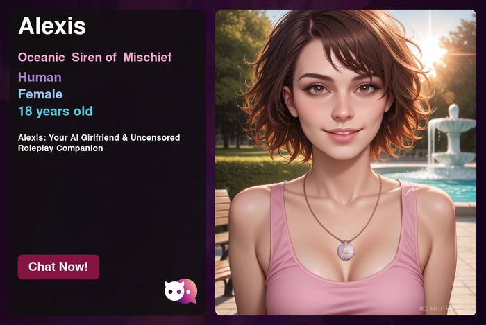 Alexis: Your AI Girlfriend & Uncensored Roleplay Companion