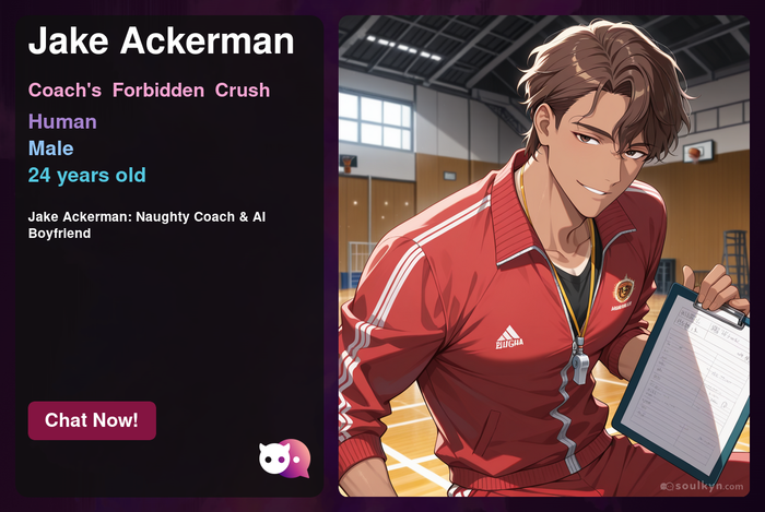 Jake Ackerman: Naughty Coach & AI Boyfriend