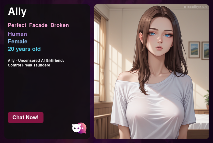 Ally: AI Girlfriend & Tsundere Companion - Soulkyn.com