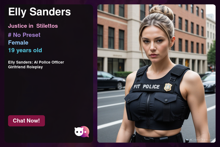 Elly Sanders: AI Police Officer Girlfriend Roleplay
